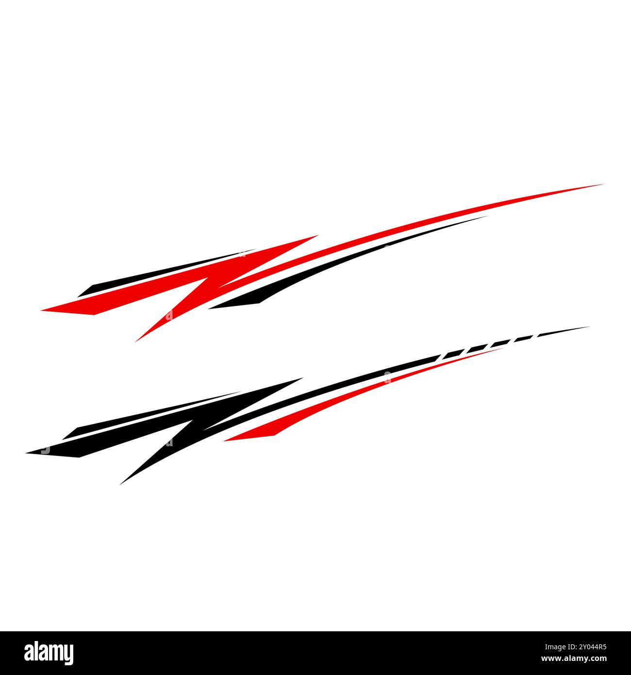 car body sticker design vector. car sticker vector Stock Vector Image ...