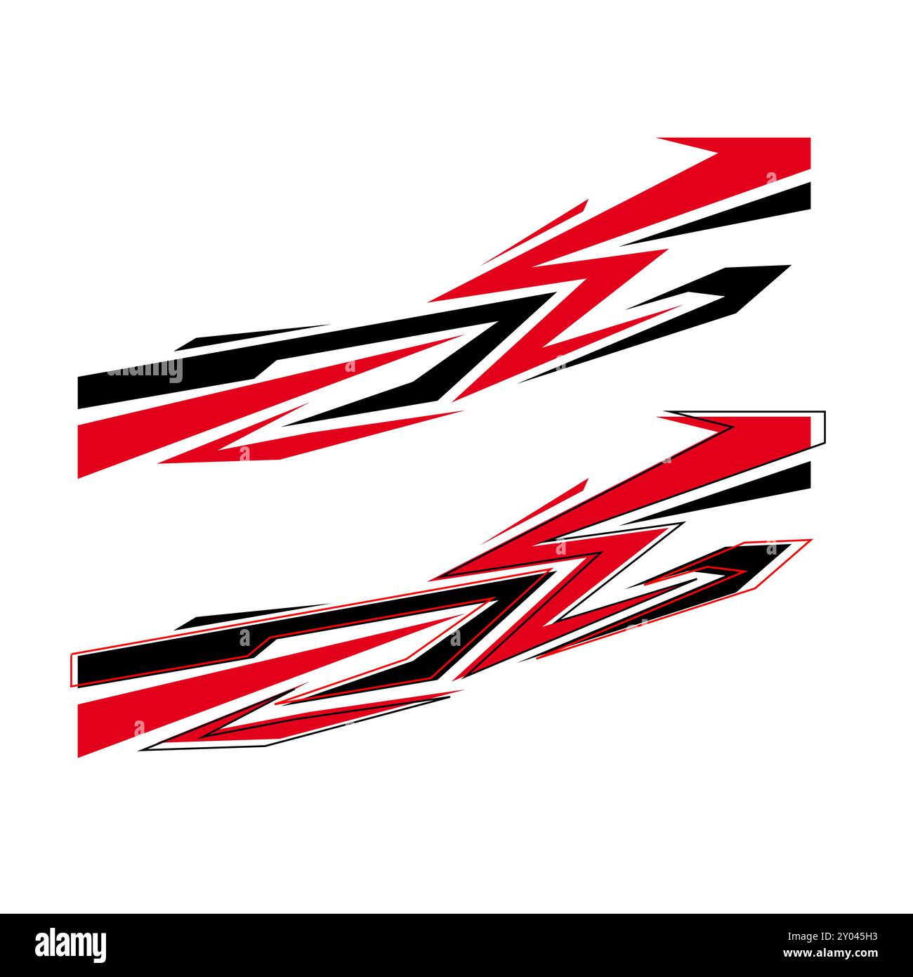 modern car sticker background design vector Stock Vector Image & Art ...