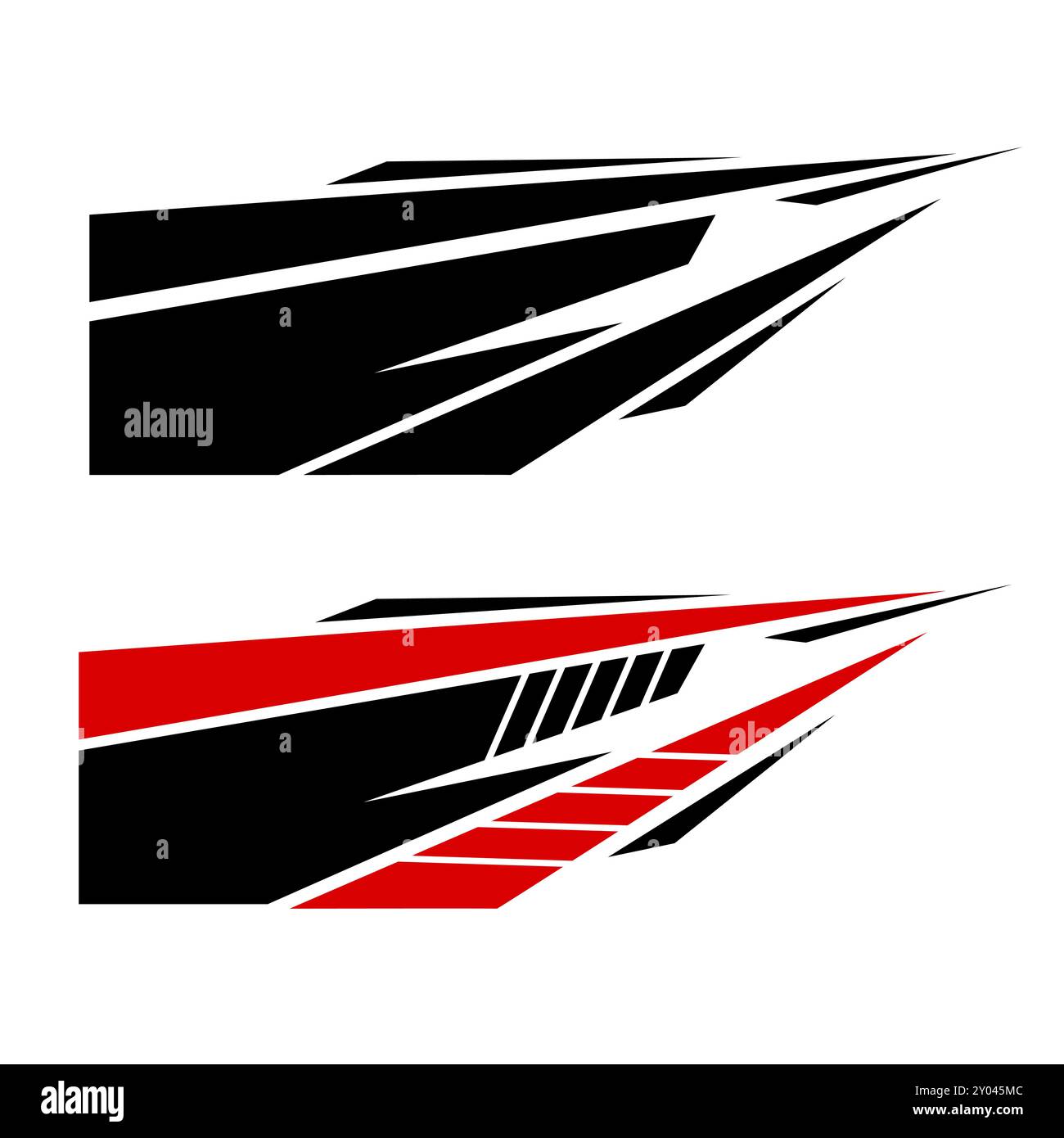 modern car sticker background design vector Stock Vector Image & Art ...