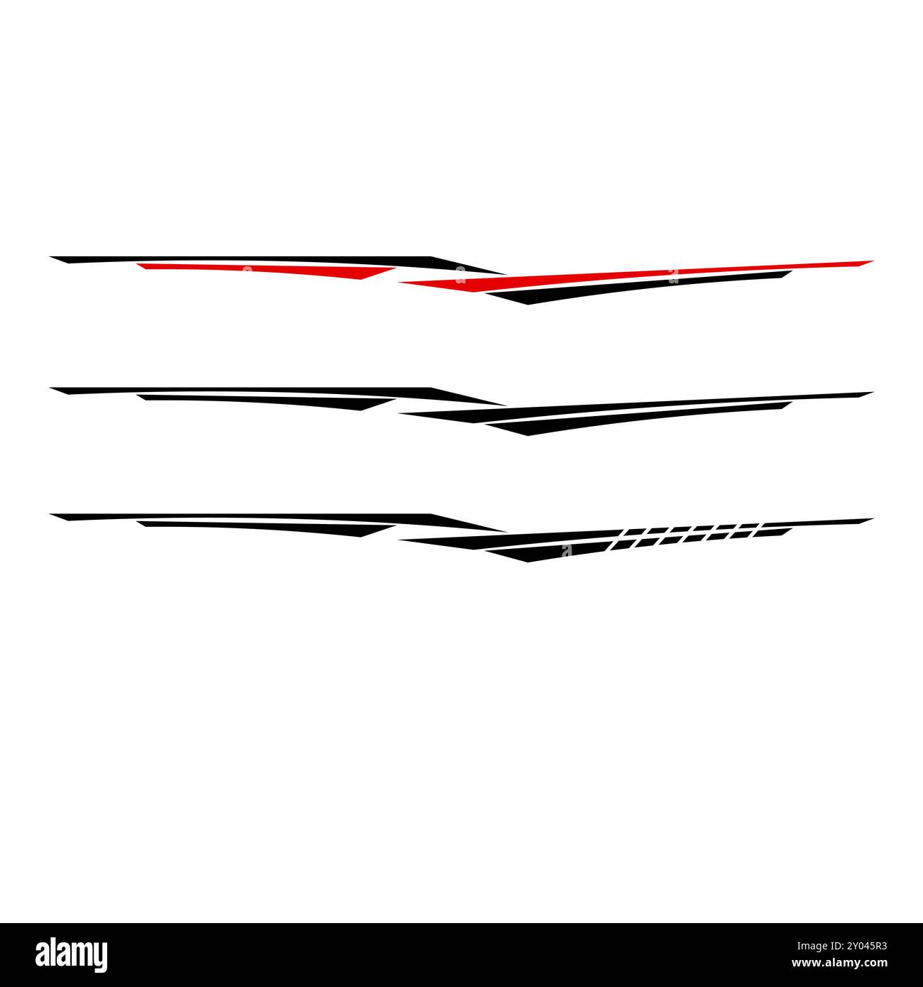 modern car sticker background design vector Stock Vector Image & Art ...