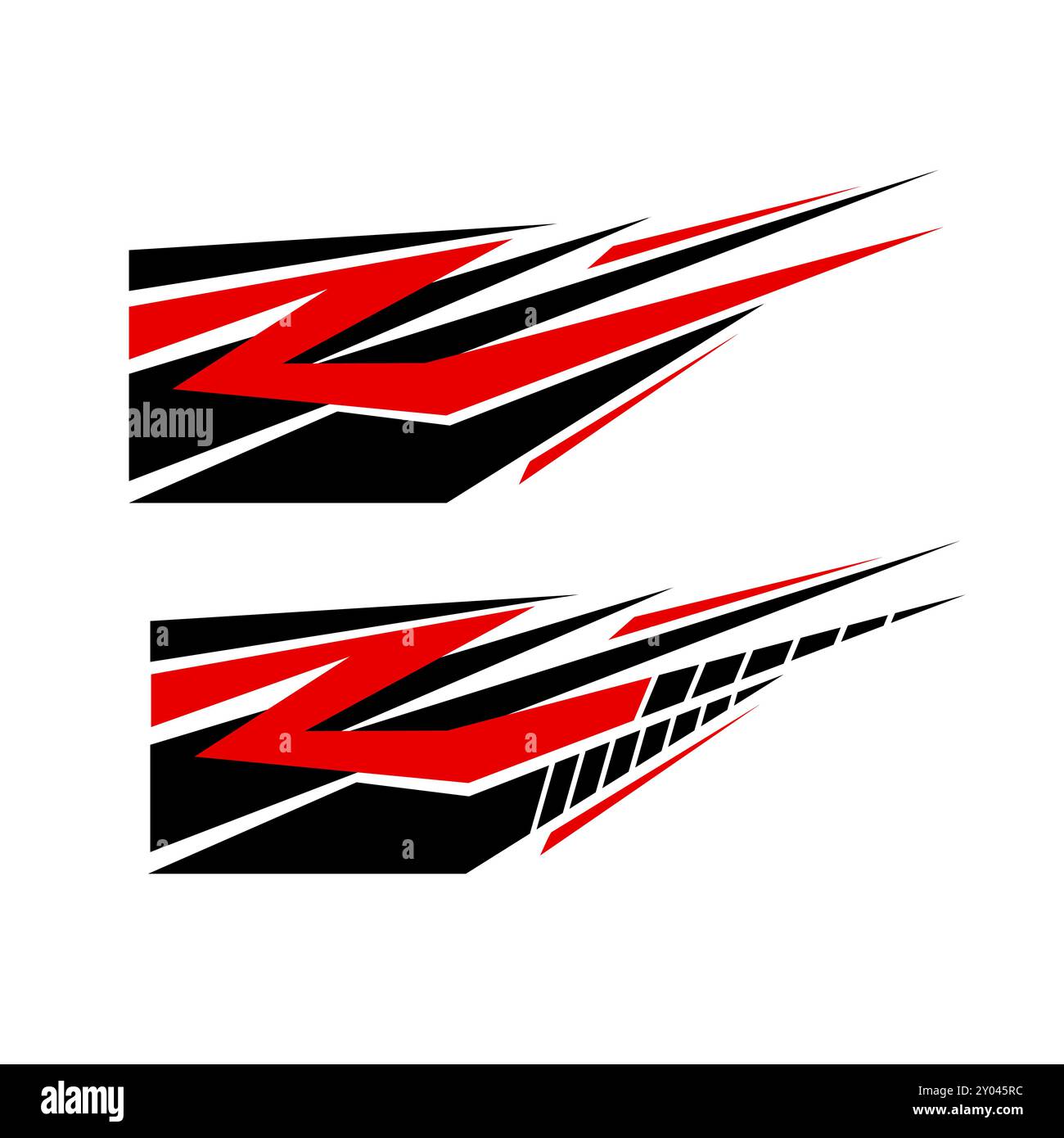 car wrap stripe sticker design vector Stock Vector Image & Art - Alamy