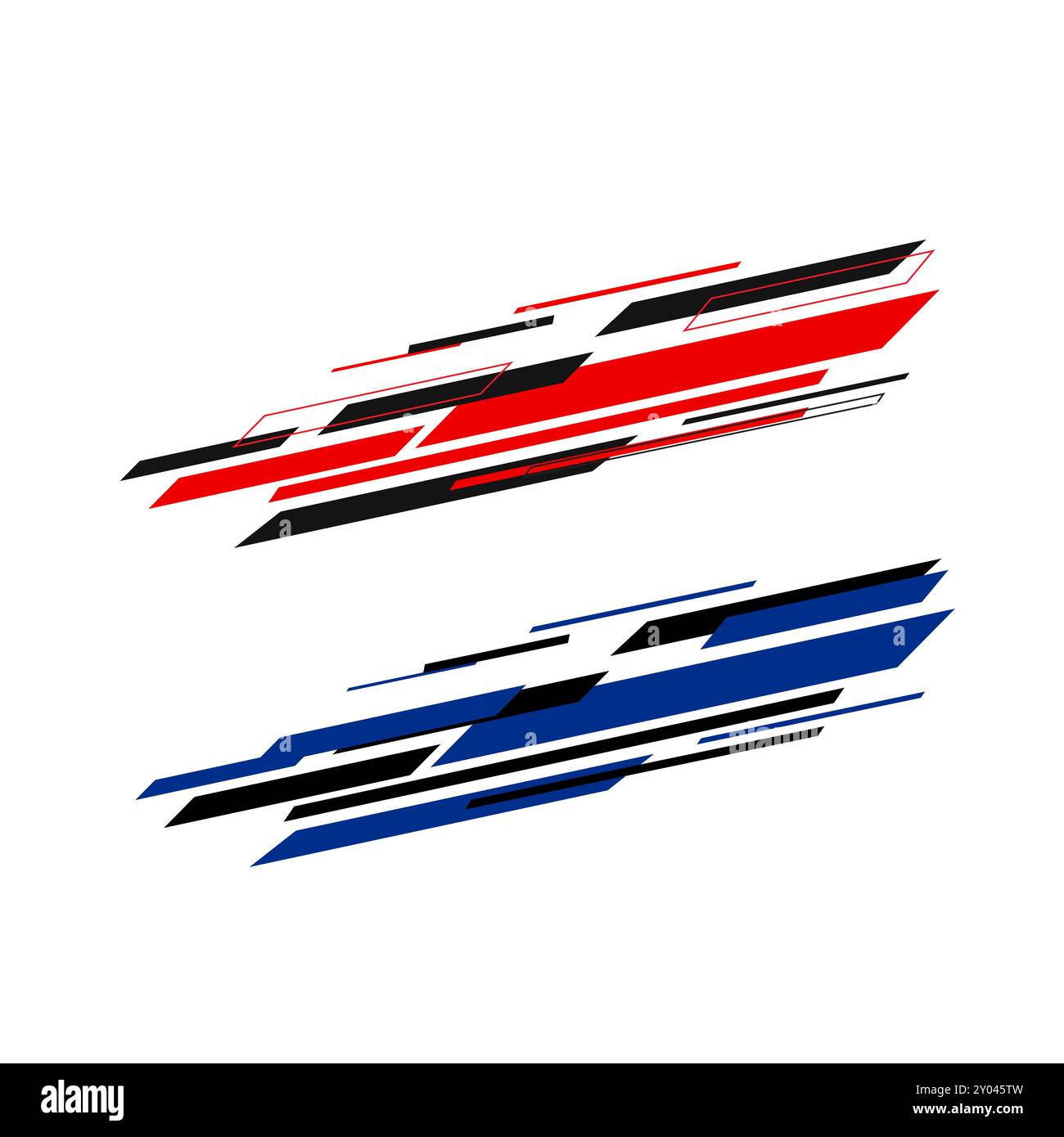 car wrap stripe sticker design vector Stock Vector Image & Art - Alamy