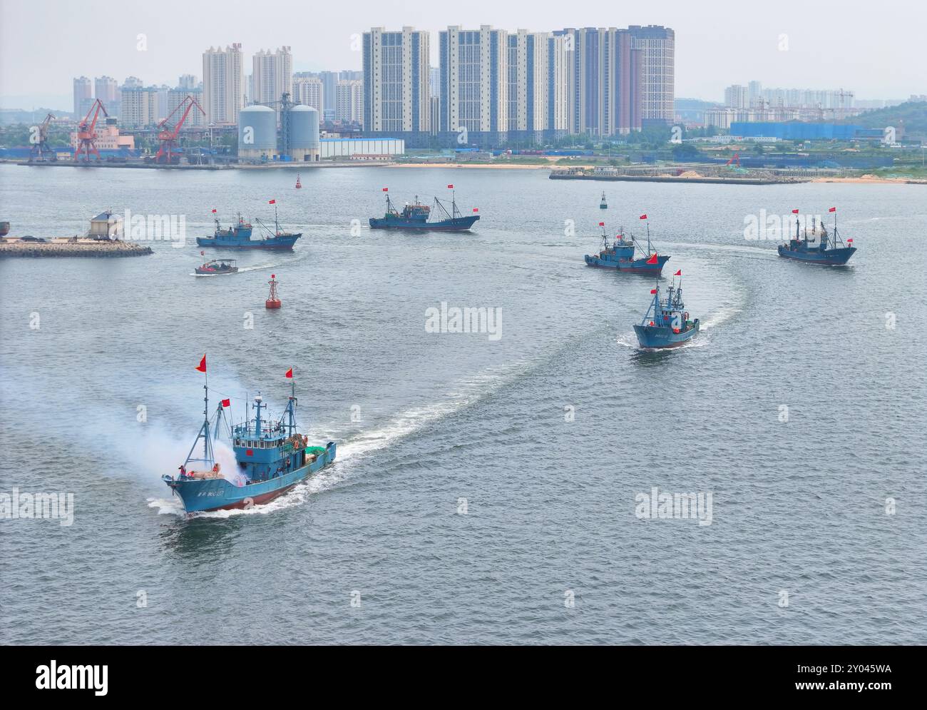 Yantai, China. 01st Sep, 2024. YANTAI, CHINA - SEPTEMBER 1, 2024 ...
