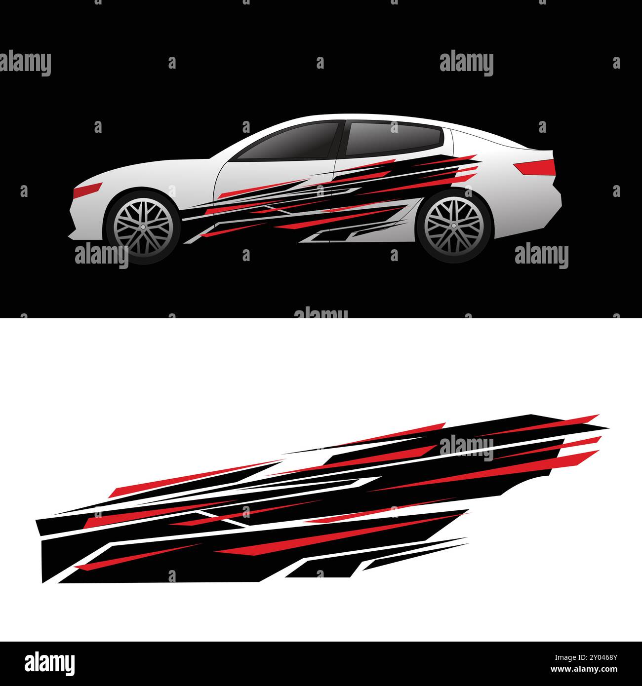 Advertising decal sticker Stock Vector Images - Alamy