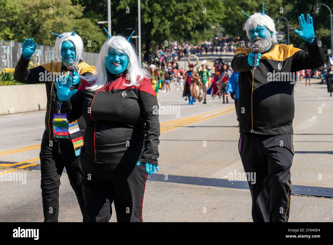 Dragon Con Atlanta, 2024, parade Stock Photo - Alamy
