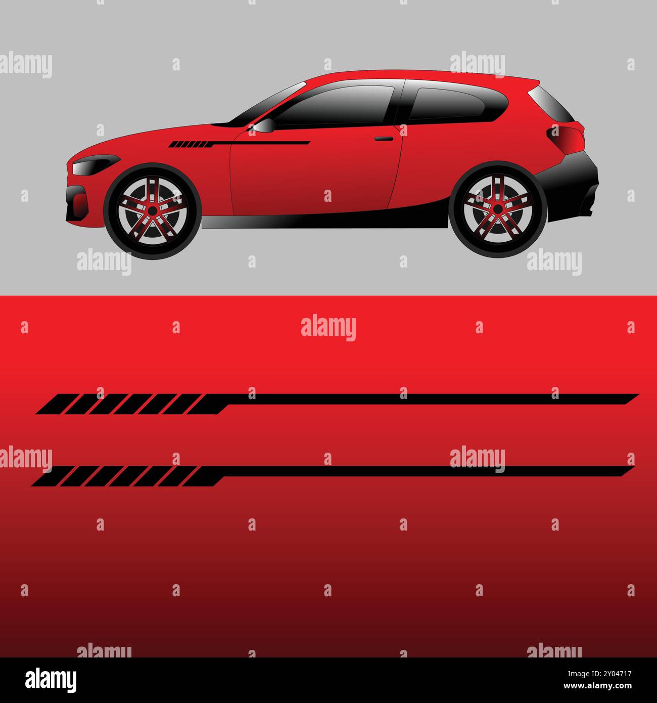 car wrap livery decal design vector Stock Vector Image & Art - Alamy