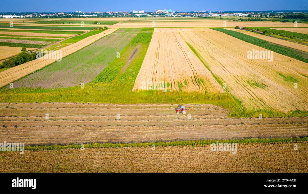 Finger wheel hay rake hi-res stock photography and images - Alamy