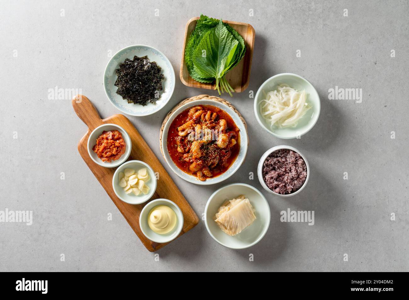Korean, webfoot octopus, stir-fried, spicy, back ribs, steamed, bulgogi ...
