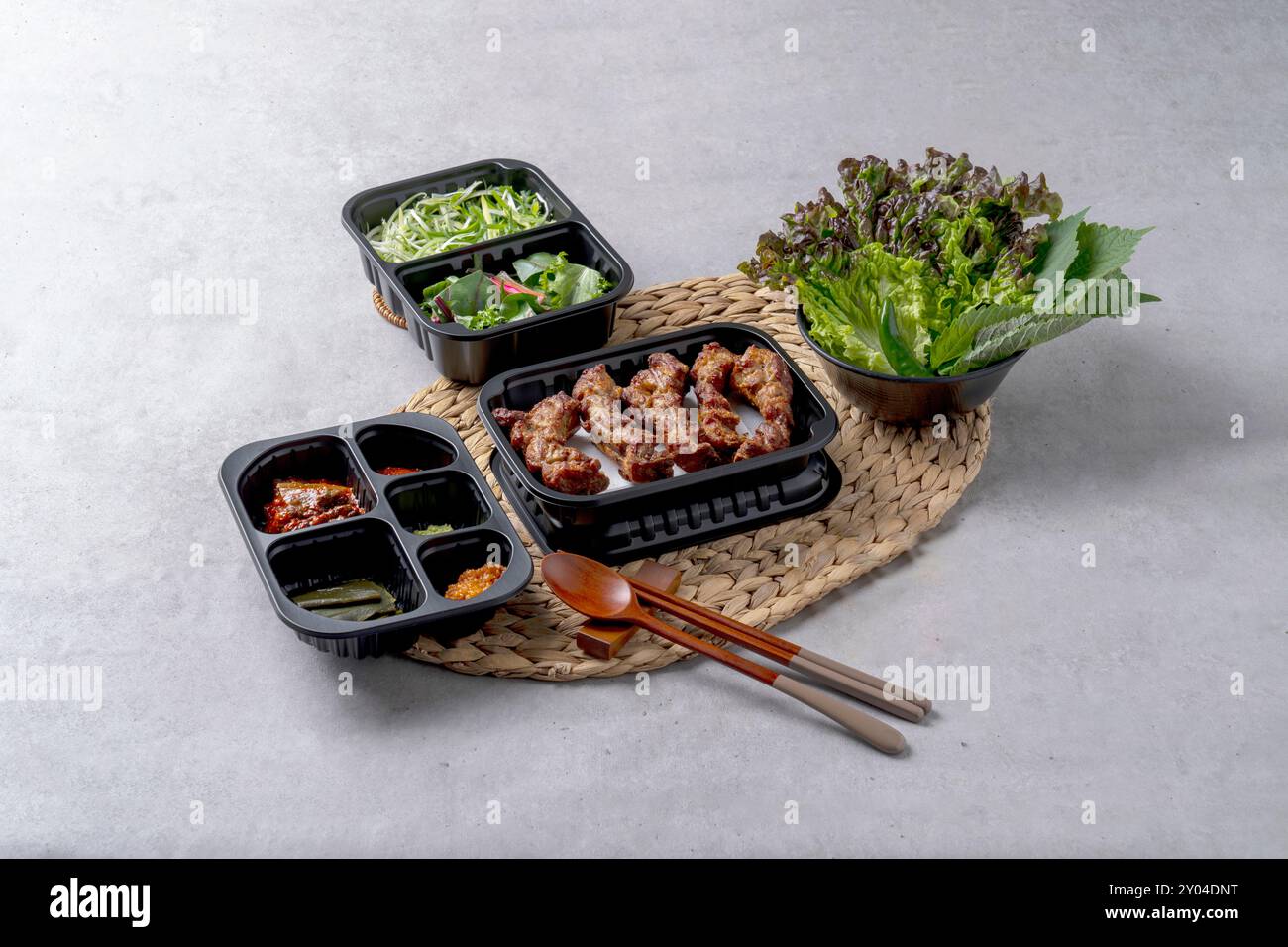 Pork Belly Rice Bowl korean food cooked, delicious, dish, meat, sauce ...