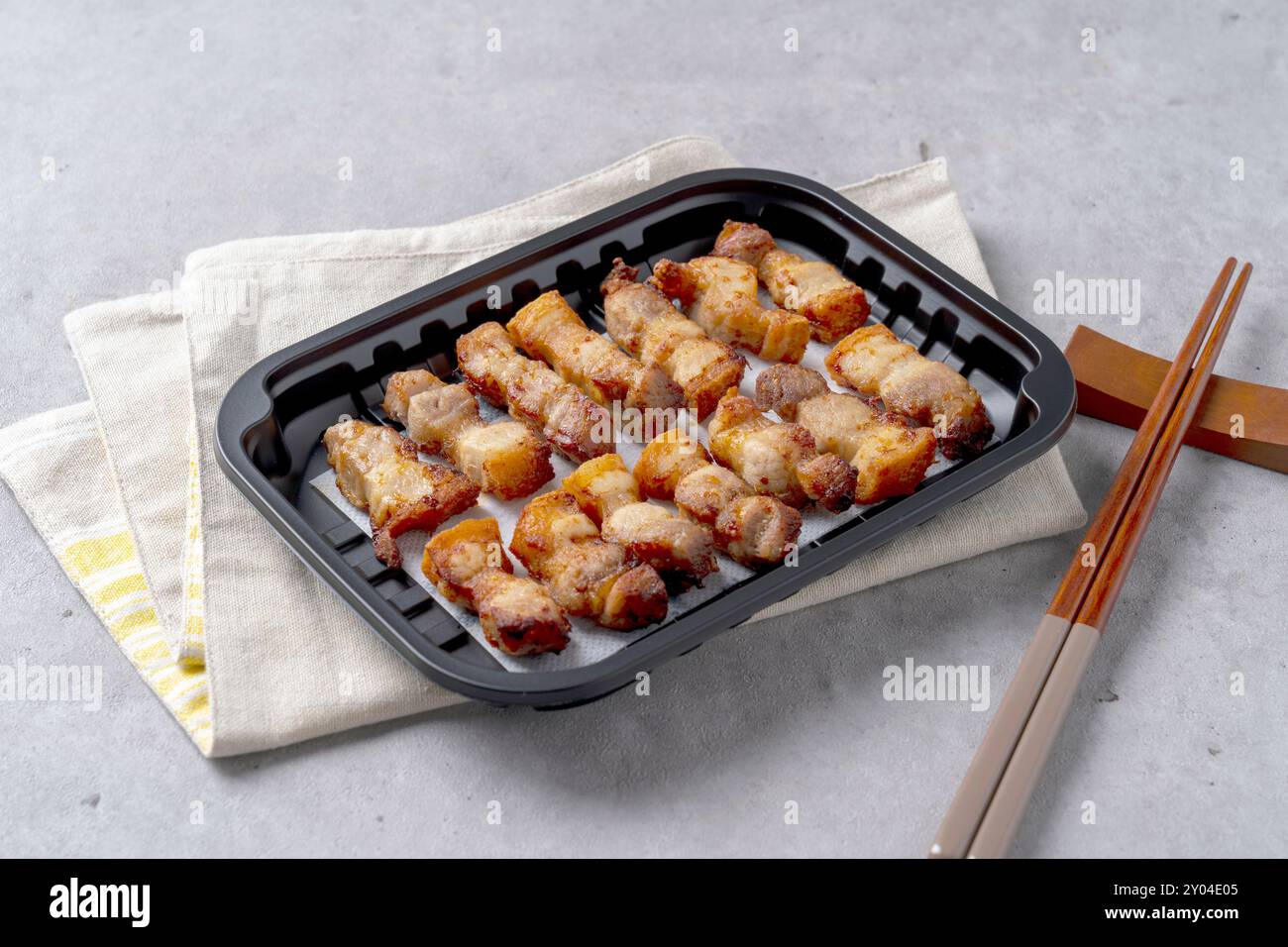 Pork Belly Rice Bowl korean food cooked, delicious, dish, meat, sauce ...