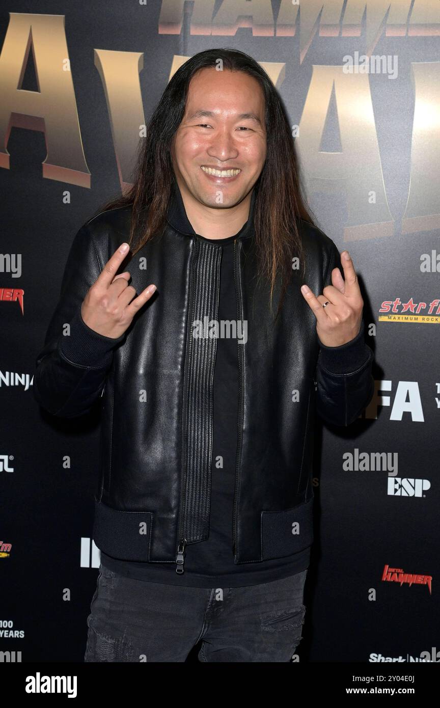 Herman Li von Dragonforce bei der Verleihung der Metal Hammer Awards ...