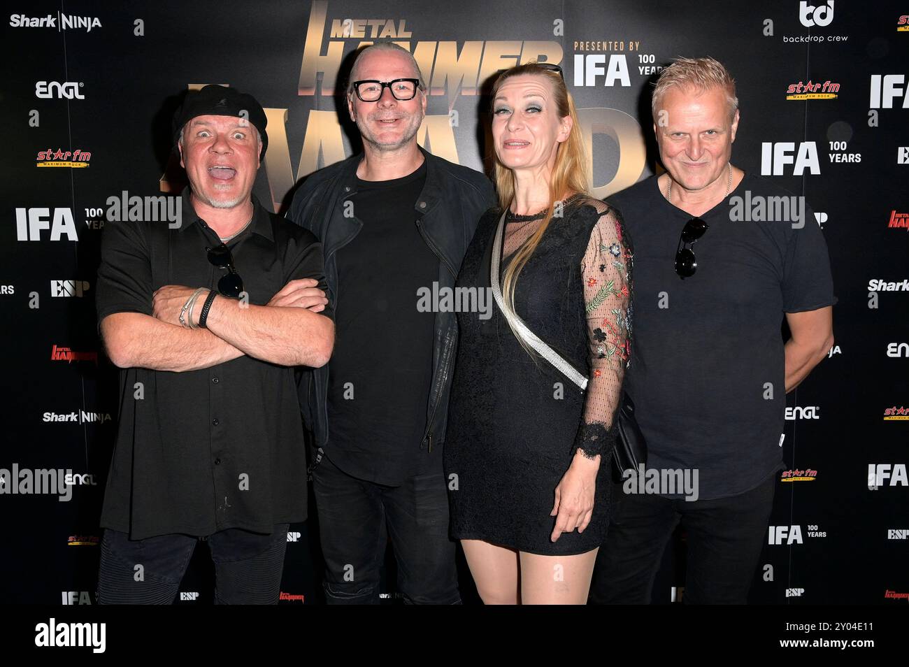 Eric Fish, Michael Boden, Ally Storch und Ingo Hampf von Subway to ...