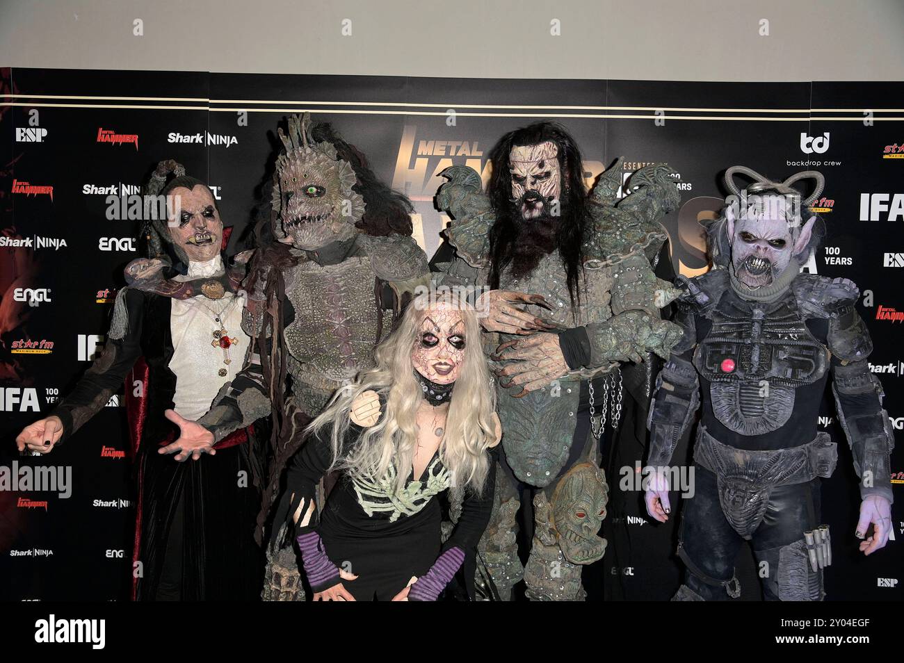 Lordi bei der Verleihung der Metal Hammer Awards 2024 in der Uber Eats ...