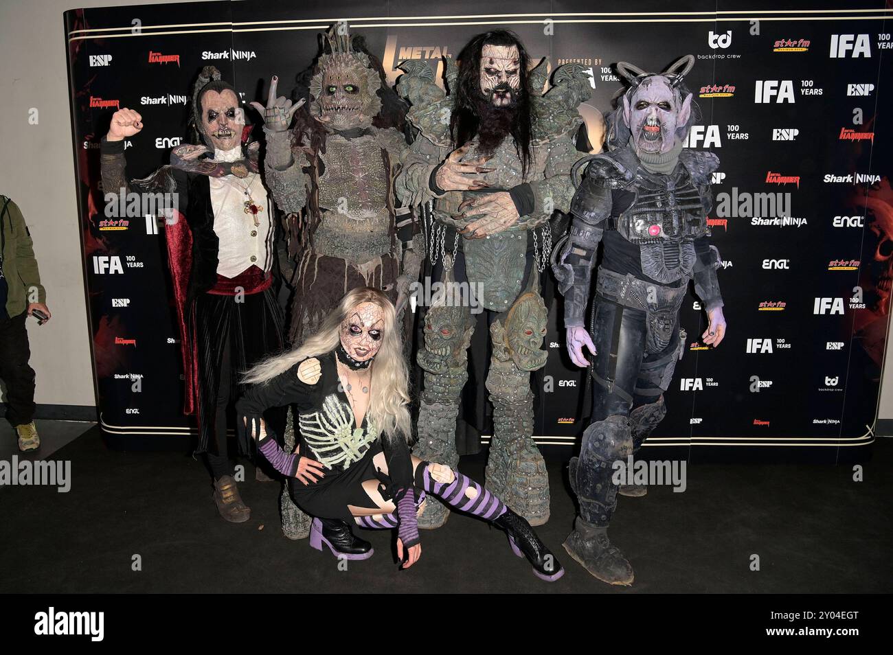 Lordi bei der Verleihung der Metal Hammer Awards 2024 in der Uber Eats ...