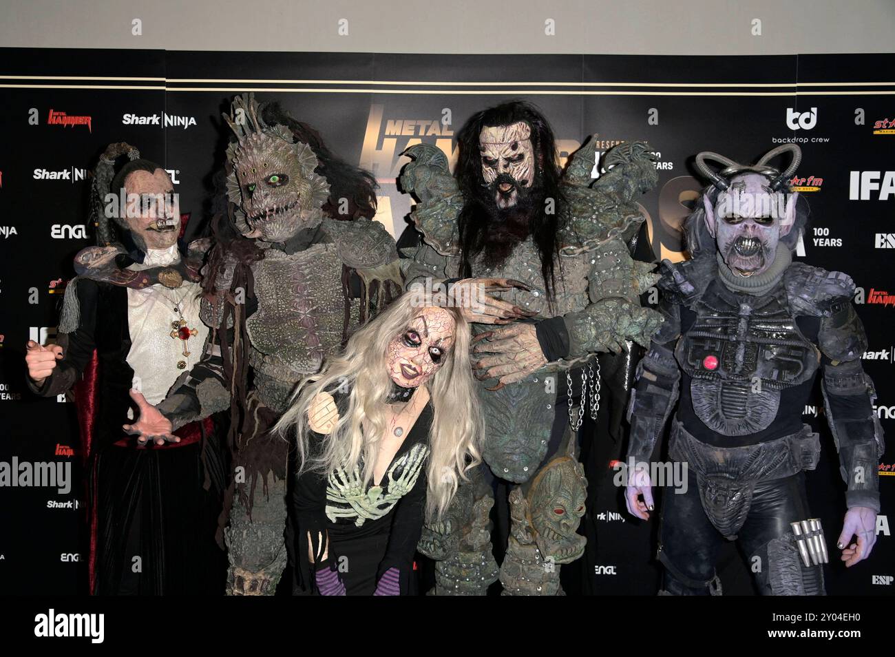 Lordi bei der Verleihung der Metal Hammer Awards 2024 in der Uber Eats ...