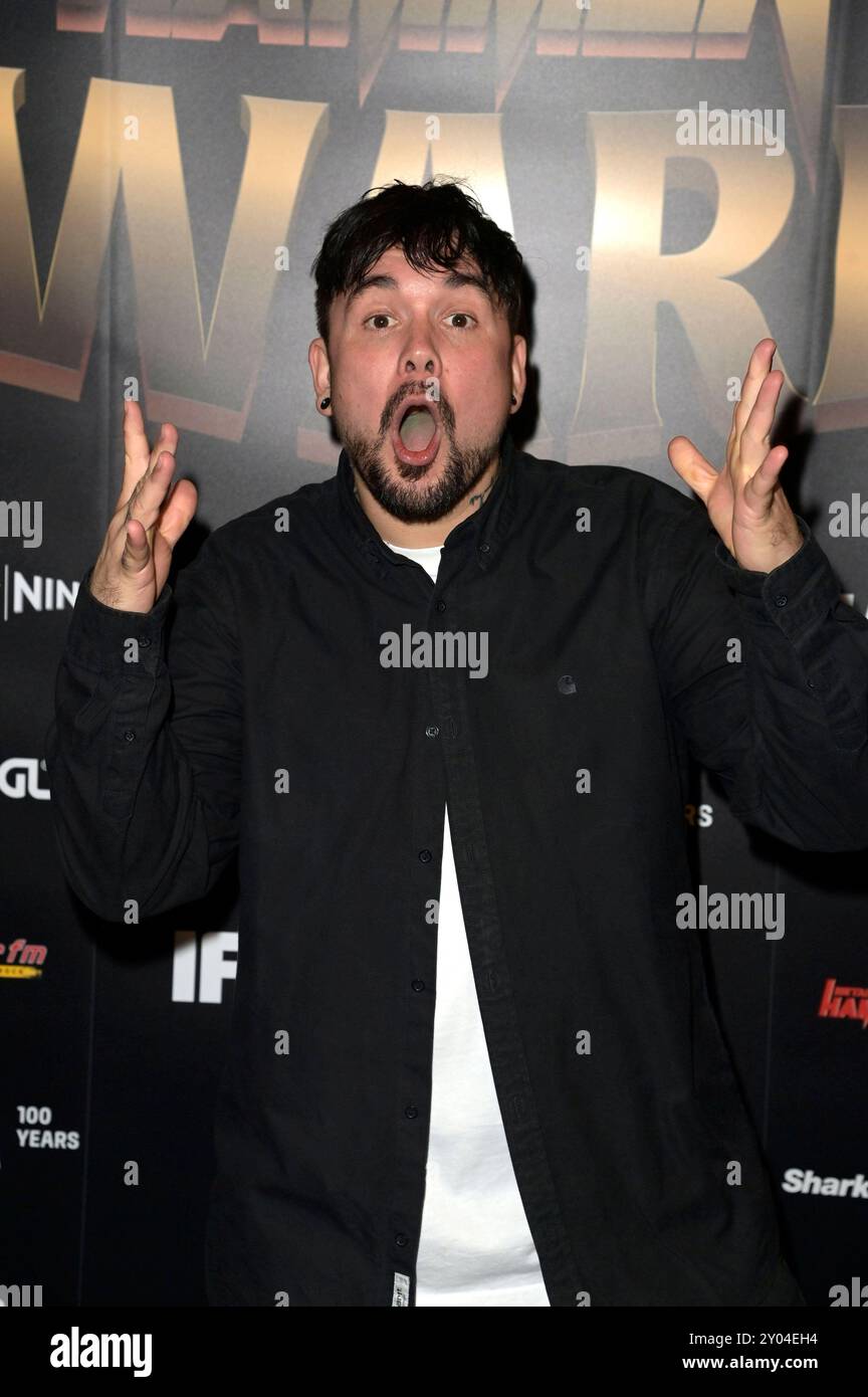 Bastian Sobtzick von Callejon bei der Verleihung der Metal Hammer ...