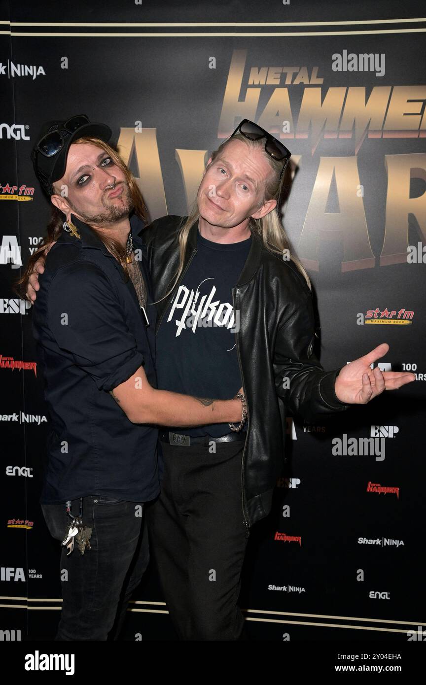Axel One und Roman Geike bei der Verleihung der Metal Hammer Awards ...