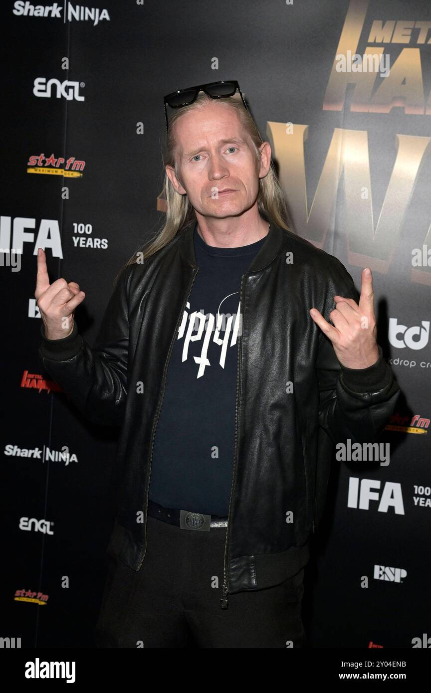 Roman Geike bei der Verleihung der Metal Hammer Awards 2024 in der Uber ...