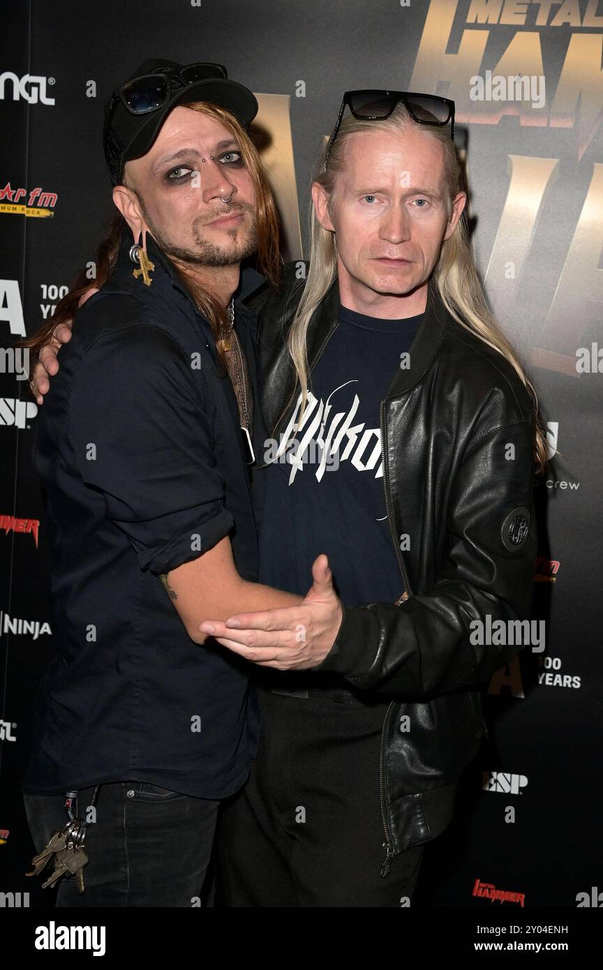Axel One und Roman Geike bei der Verleihung der Metal Hammer Awards ...