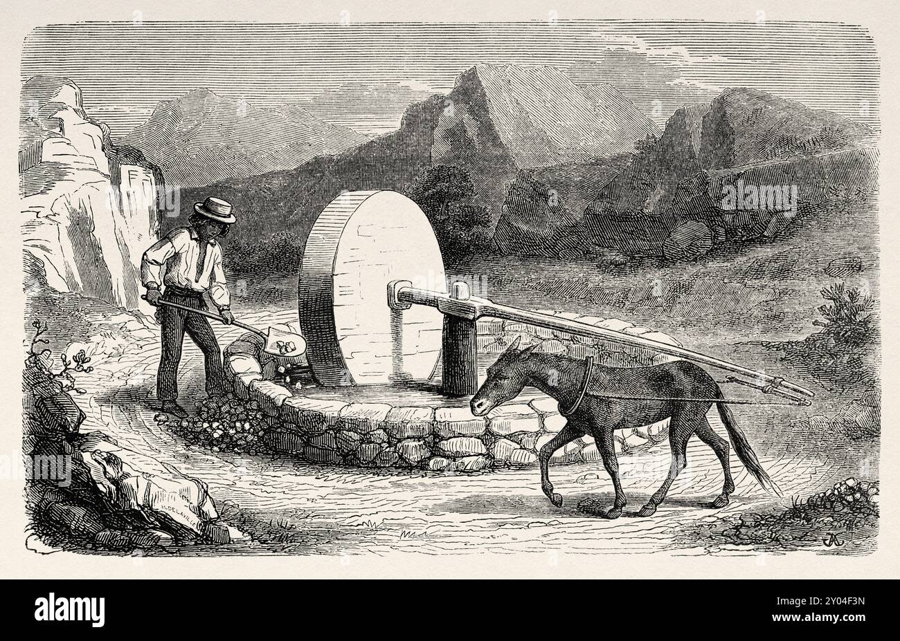 Gold prospector donkey hi-res stock photography and images - Alamy