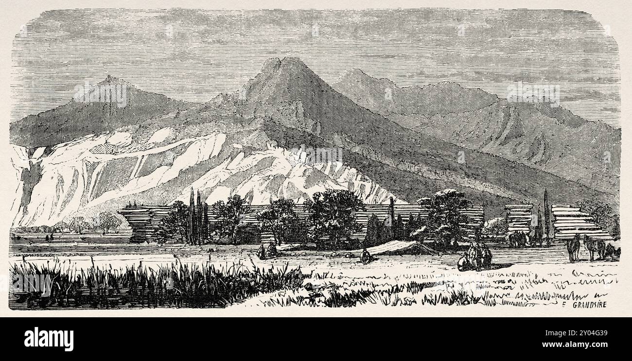 Ancient Sardanapalus alleged tomb in Anchialus near Tarsus, Mersin ...