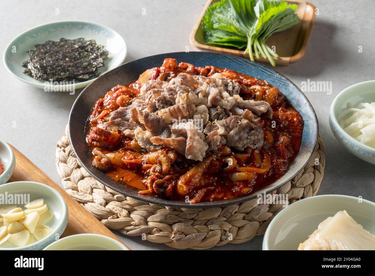 Korean, webfoot octopus, stir-fried, spicy, back ribs, steamed, bulgogi ...