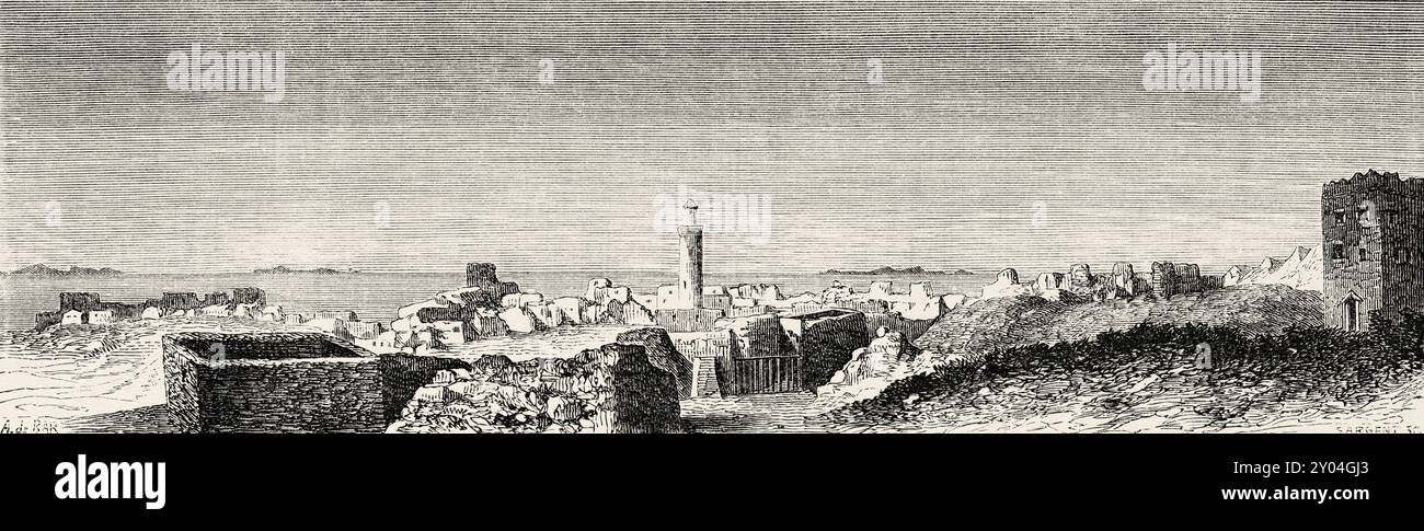 Zeila village, historical port town in the western Awdal region of ...