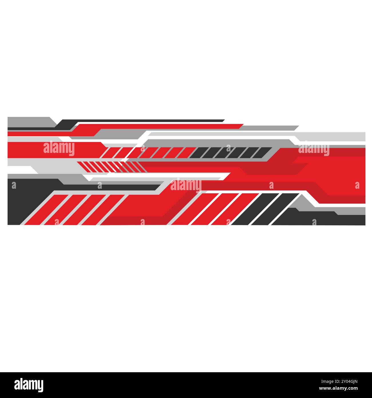 racing car body wrap livery decal design vector Stock Vector Image ...