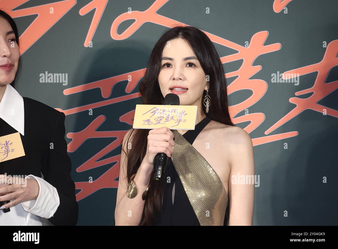 Taiwanese singer, actress, and television host Ella Chen attends an ...