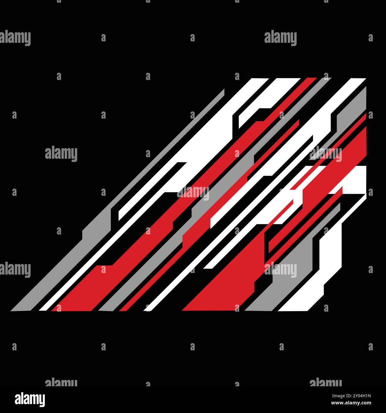 racing car body wrap sticker design vector Stock Vector Image & Art - Alamy