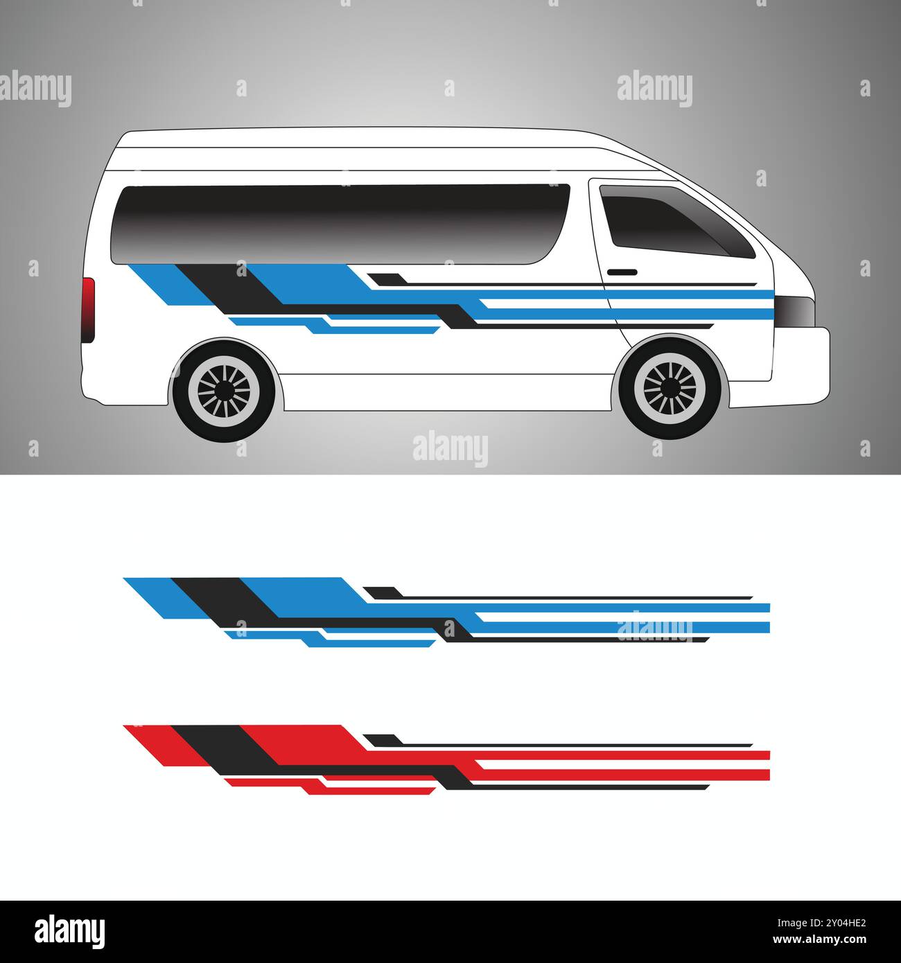 Vinyl bus wrap Stock Vector Images - Alamy