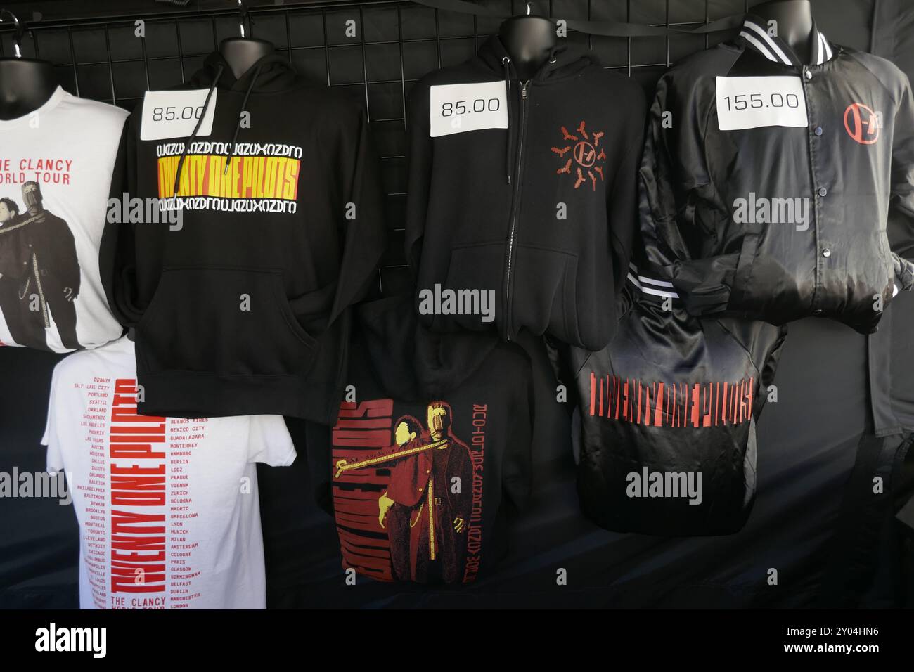 Inglewood, California, USA 28th August 2024 Twenty One Pilots The ...