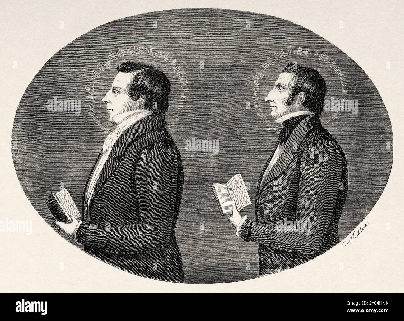 Portraits of the Prophet Joseph Smith (1805-1844) the founder of ...