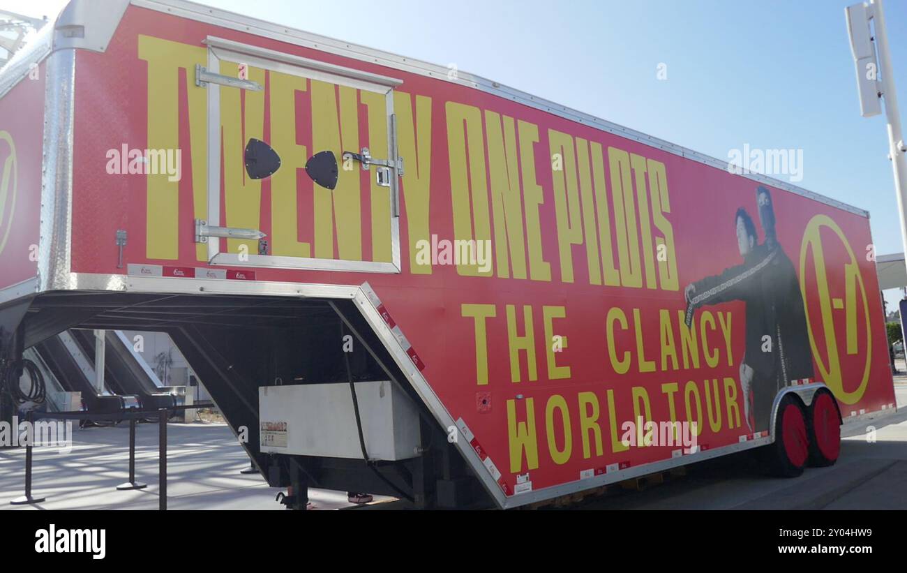 Inglewood, California, USA 28th August 2024 Twenty One Pilots The ...