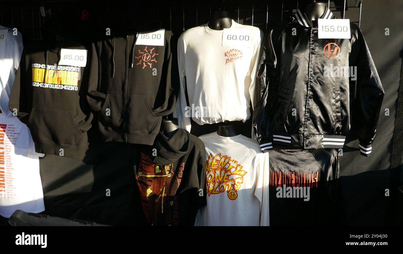 Inglewood, California, USA 28th August 2024 Twenty One Pilots The ...