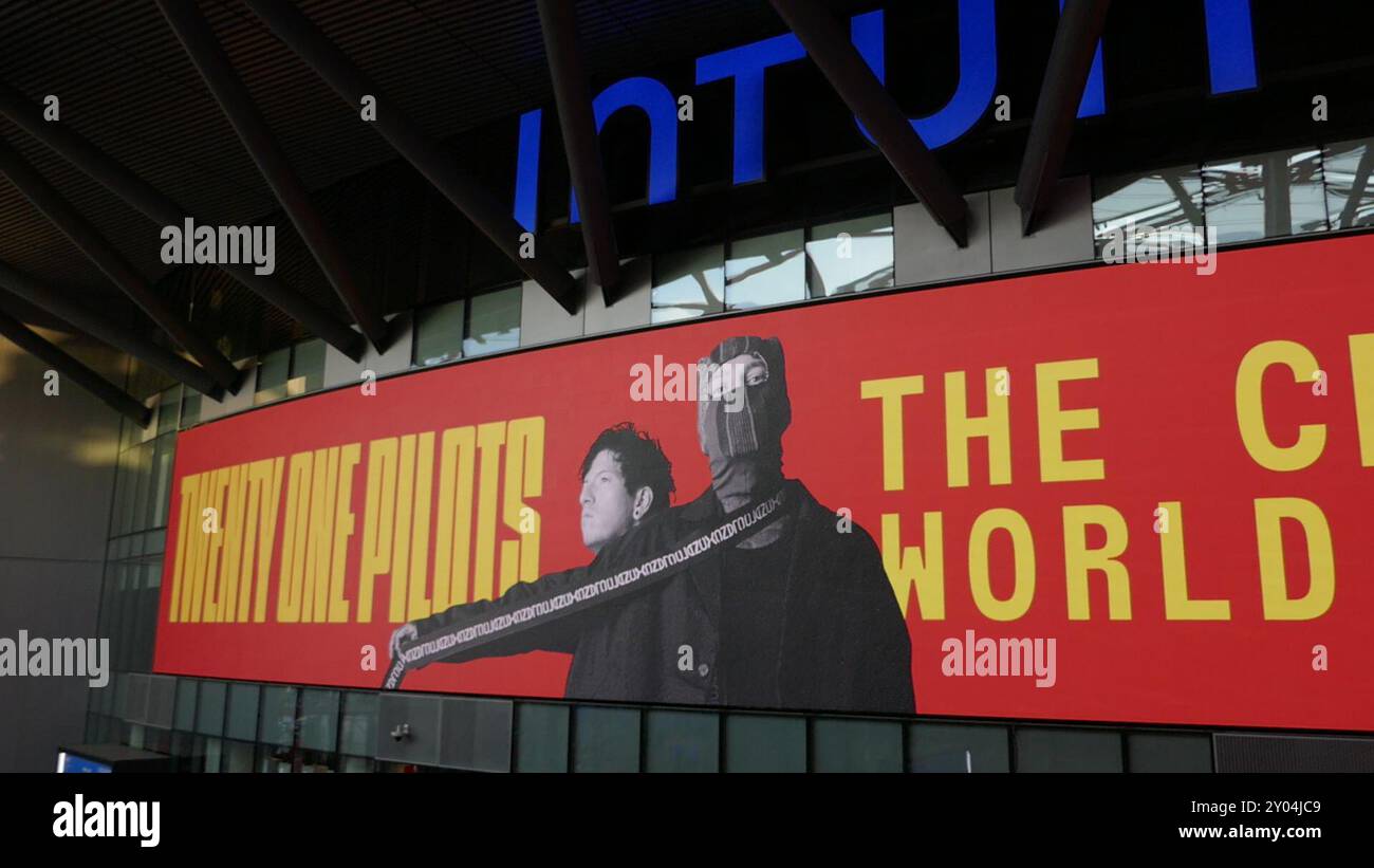 Inglewood, California, USA 28th August 2024 Twenty One Pilots The ...