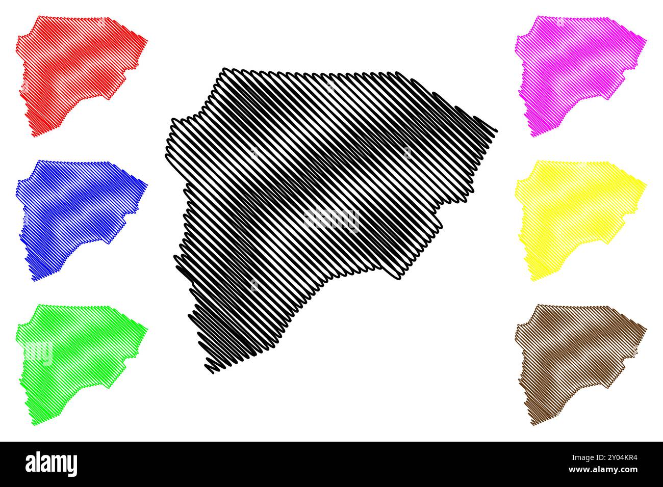 Sahtu Region (Canada, Northwest Territories, North America) map vector ...