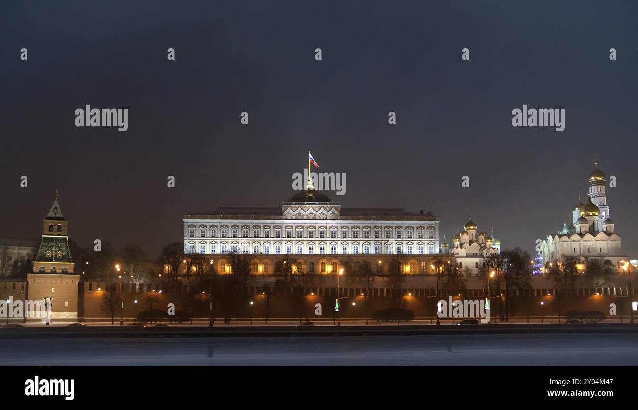 Moscow. Grand Kremlin Palace. President residence of Russia Stock Photo ...