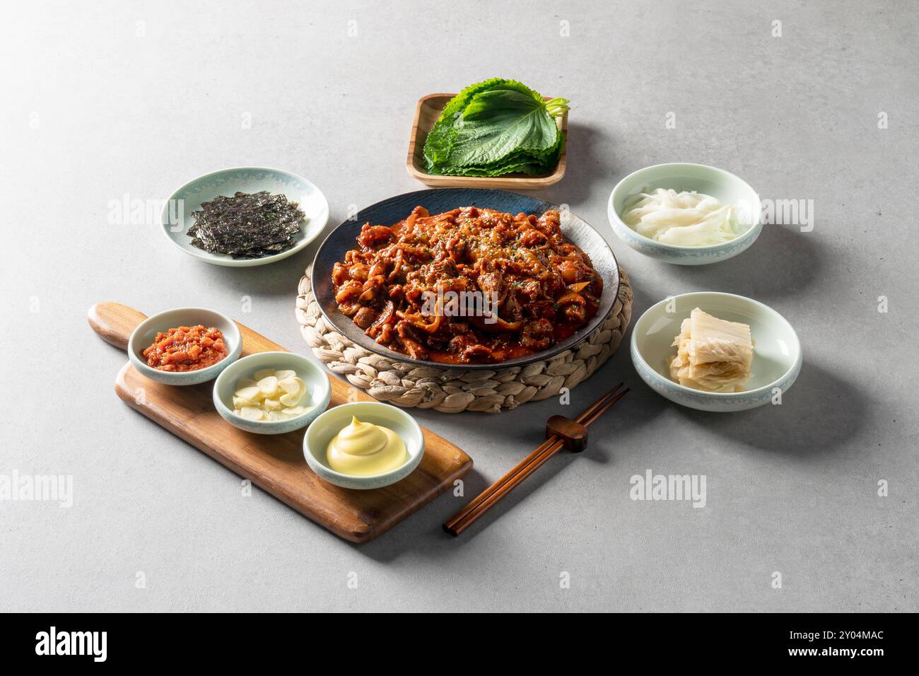 Korean, webfoot octopus, stir-fried, spicy, back ribs, steamed, bulgogi ...