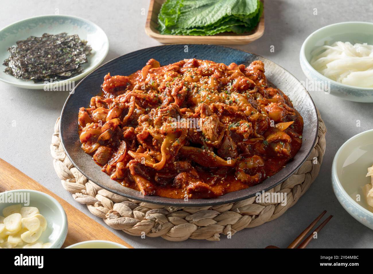 Korean, webfoot octopus, stir-fried, spicy, back ribs, steamed, bulgogi ...