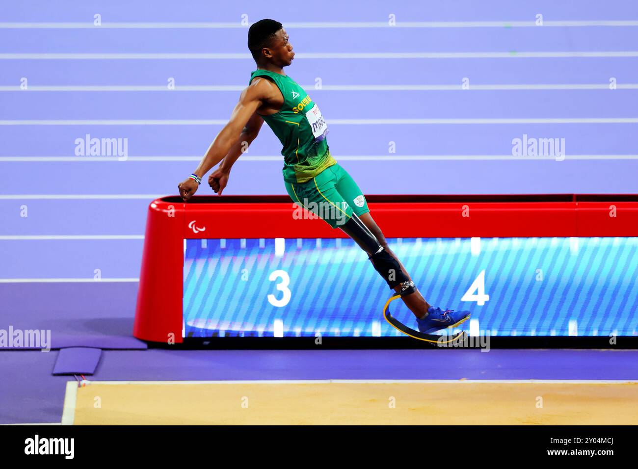 Saint-Denis, France. 31st Aug, 2024. Puseletso Michael Mabote (RSA ...
