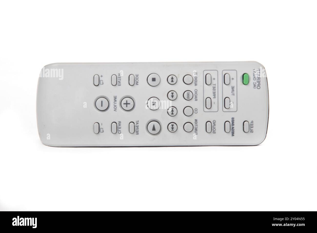 Remote Control isolated on white background Stock Photo - Alamy