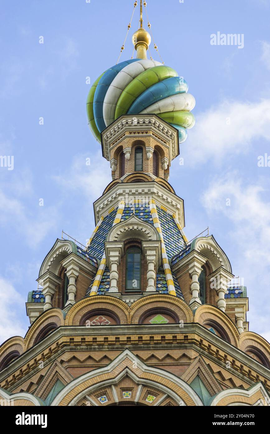 Famous church in romantic nationalism style in the old town of Saint ...