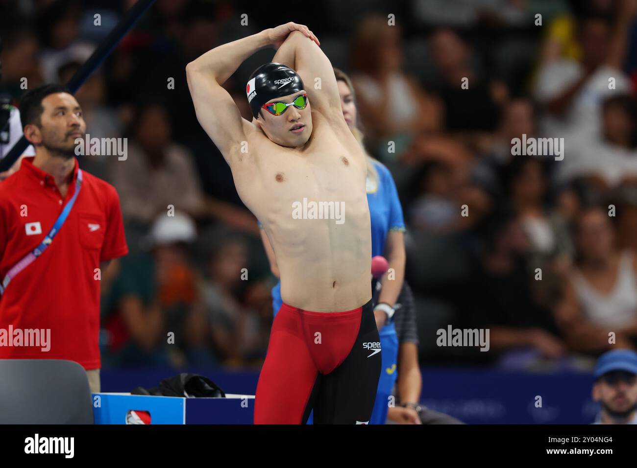 Nanterre, France. 31st Aug, 2024. Keiichi Kimura (JPN) Swimming : Men's ...