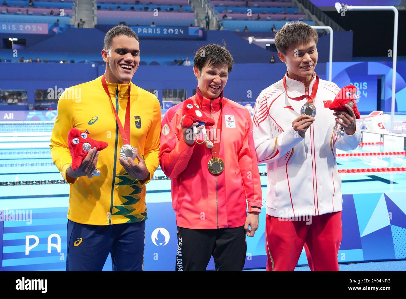 Nanterre, France. 31st Aug, 2024. (L-R) BELARMINO PEREIRA Wendell (BRA ...