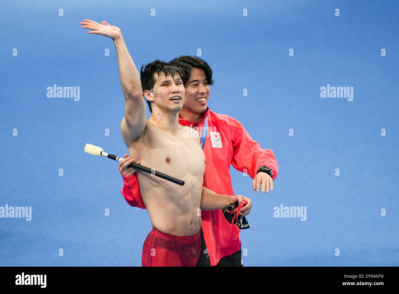 Nanterre, France. 31st Aug, 2024. Keiichi Kimura (JPN) Swimming : Men's ...