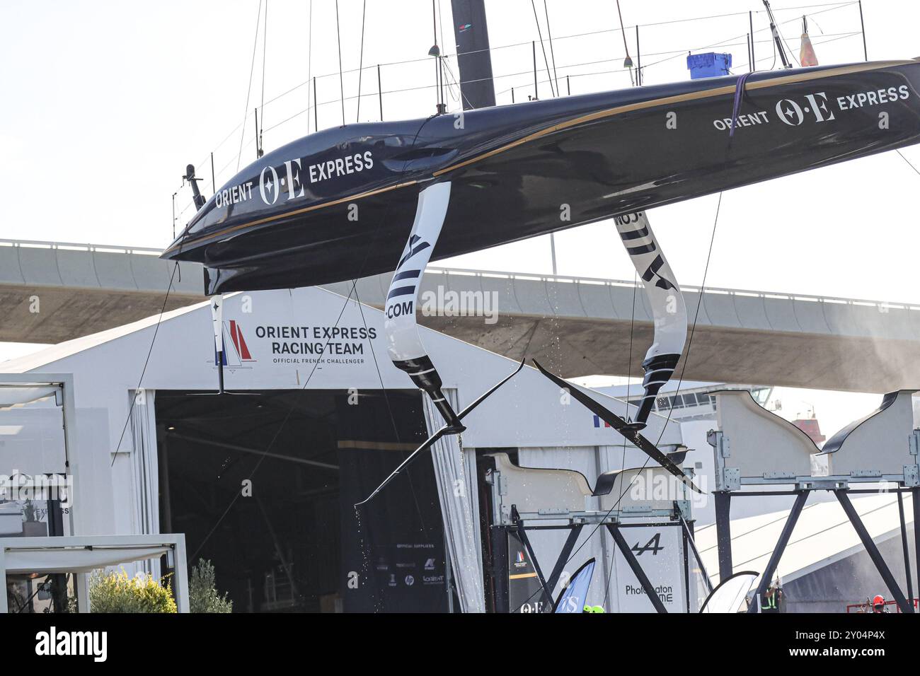Orient Express Racingng Team (FR) during America's Cup - Louis Vuitton ...