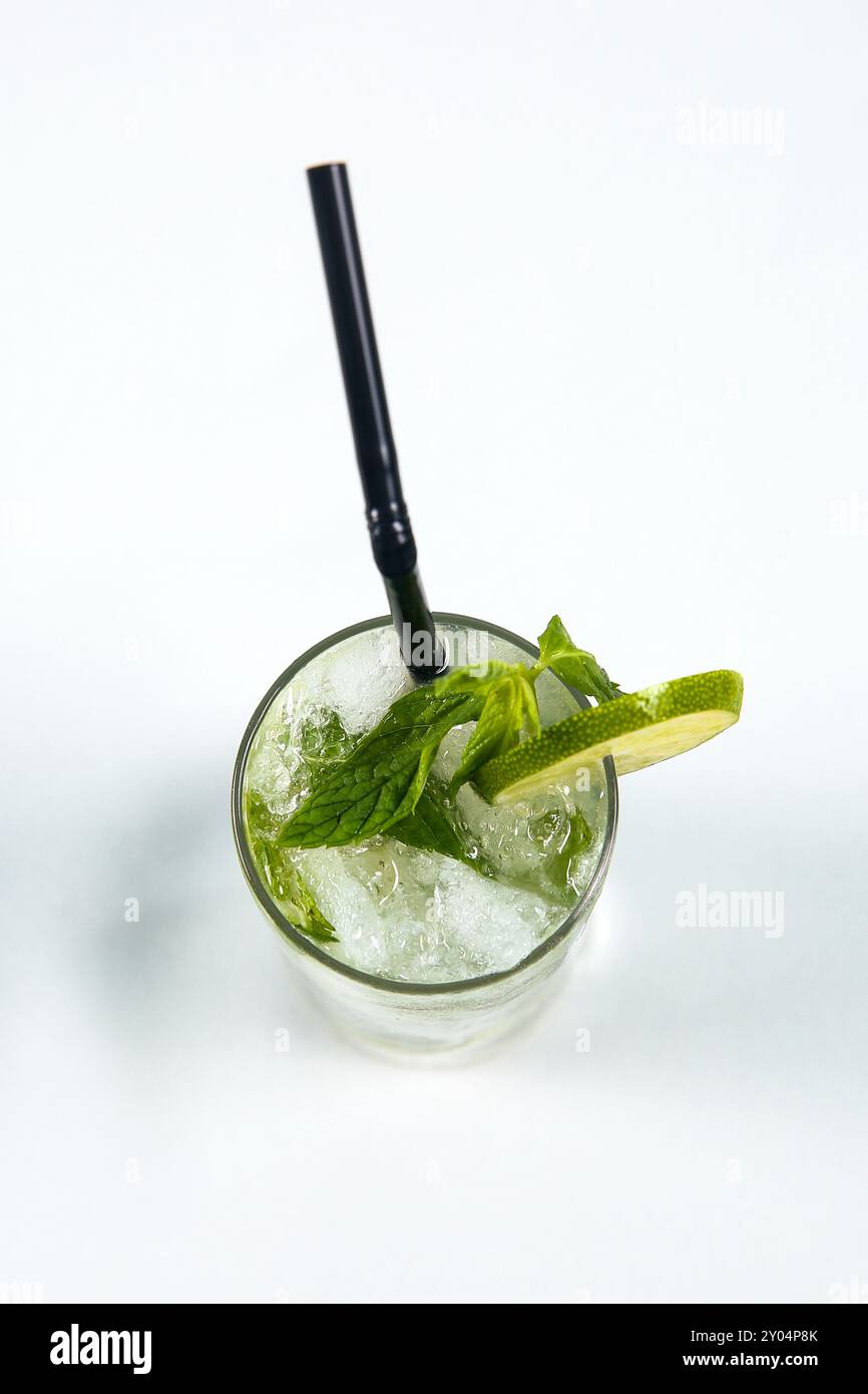 Juice glass top view hi-res stock photography and images - Alamy