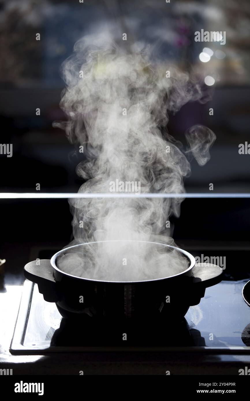 Water vapor rises from hi-res stock photography and images - Alamy