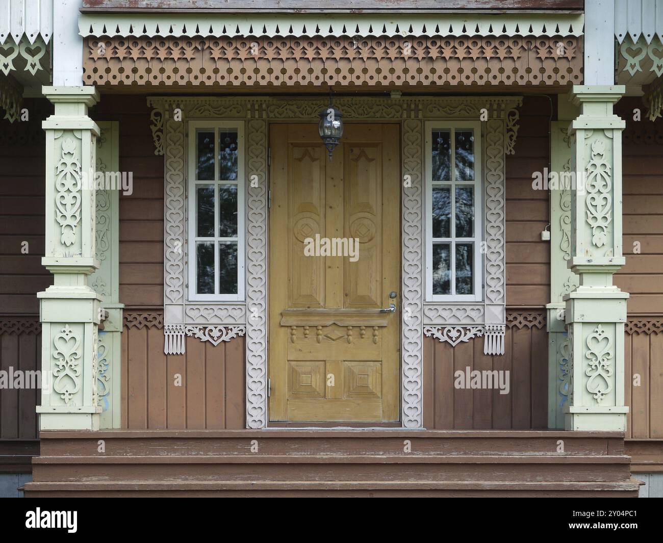 Verkhniye Mandrogi is a Russian island village on the left bank of the ...